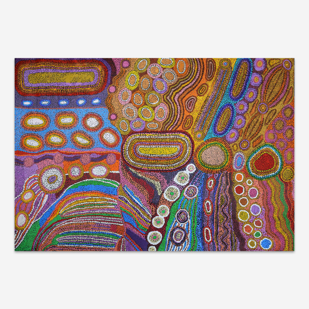 Perentie Man Dreaming by Megan Umuka Lyons | Tili Arts