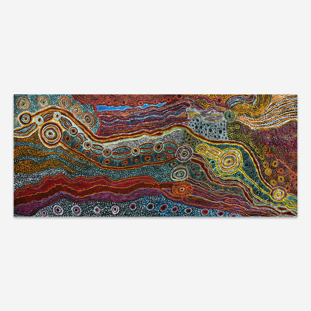 Seven Sisters by Teresa Mula | Tili Arts | Aboriginal Art Adelaide